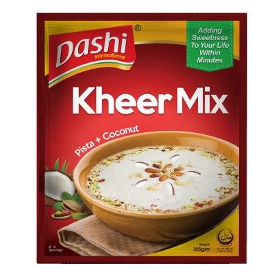 Dashi Kheer Mix (Pista + Coconut) Pack 165g | Daraz.pk
