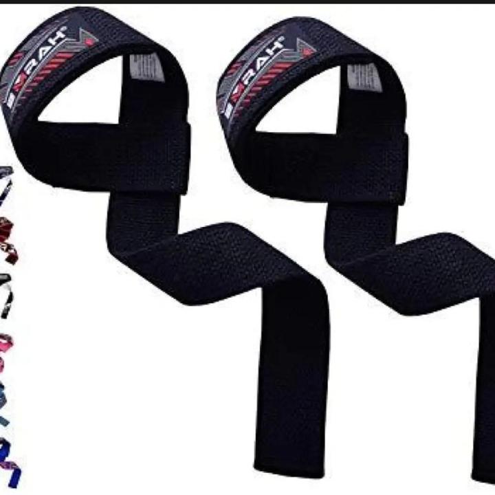 Gym Wrist Strap weightlifting hand support cotton lifting strap for ...