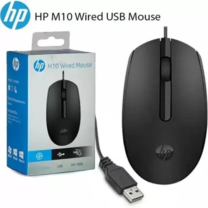 HP M10 Wired Mouse – Ergonomic & Precise Optical USB Mouse | Daraz.pk