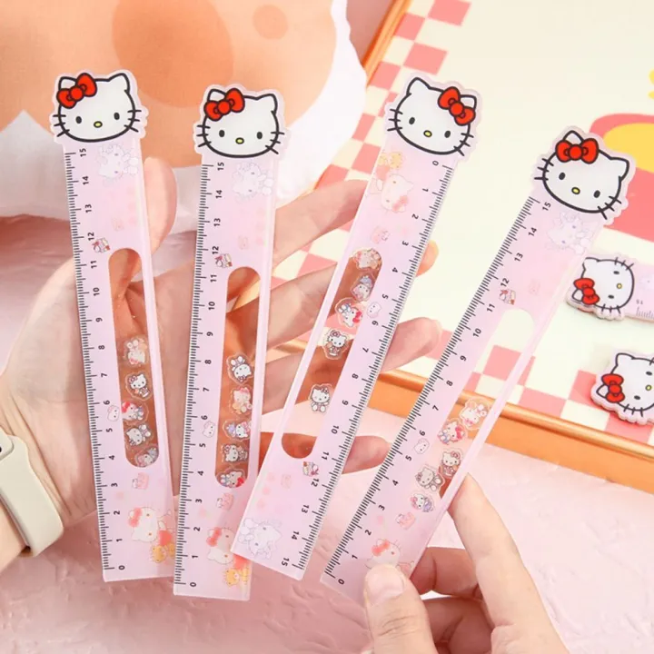 Decompression Kuromi Kitty Boring Shaking Toy Ruler Capybara Kawaii ...