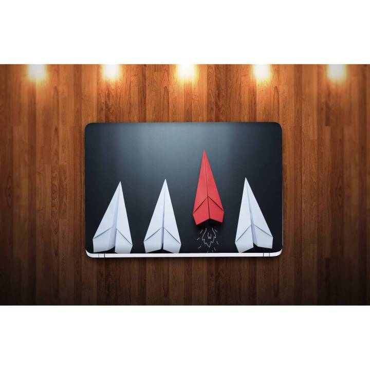 Paper Plane 5k Laptop Skin Sticker Cover Art Decal Protector | Daraz.pk