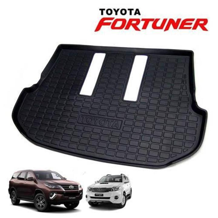 Toyota Fortuner Trunk Tray Boot Cargo Tray Trunk mat PVC Material ...
