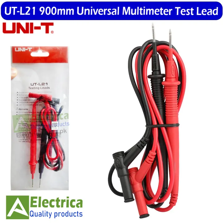UT-L21 General Type Extension Test Lead 1000V 20A Probe Cross Digital ...
