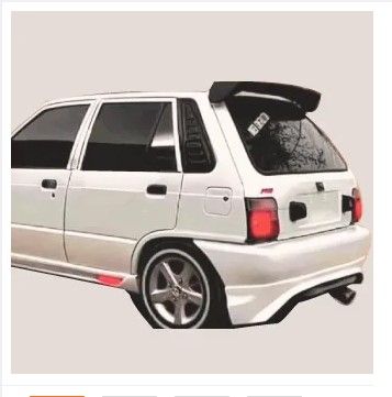 Universal Fiberglass Rear Spoiler for Suzuki Mehran – Unpainted Car ...