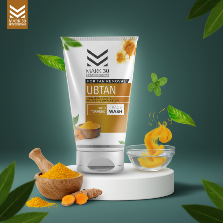 Mark-30 Ubtan Face Wash 100g - Facewash - Purifies Skin - Deep Cleanses ...