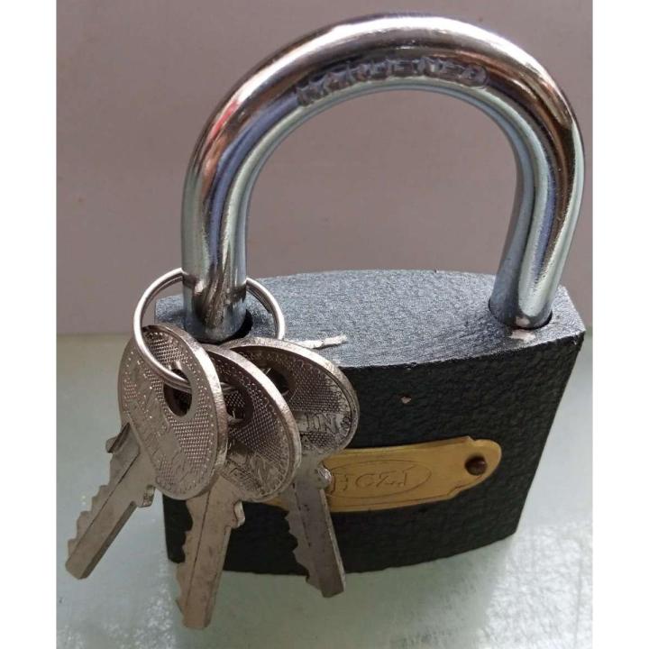 IRON PADLOCK 63MM WITH 3 KEYS | Daraz.pk