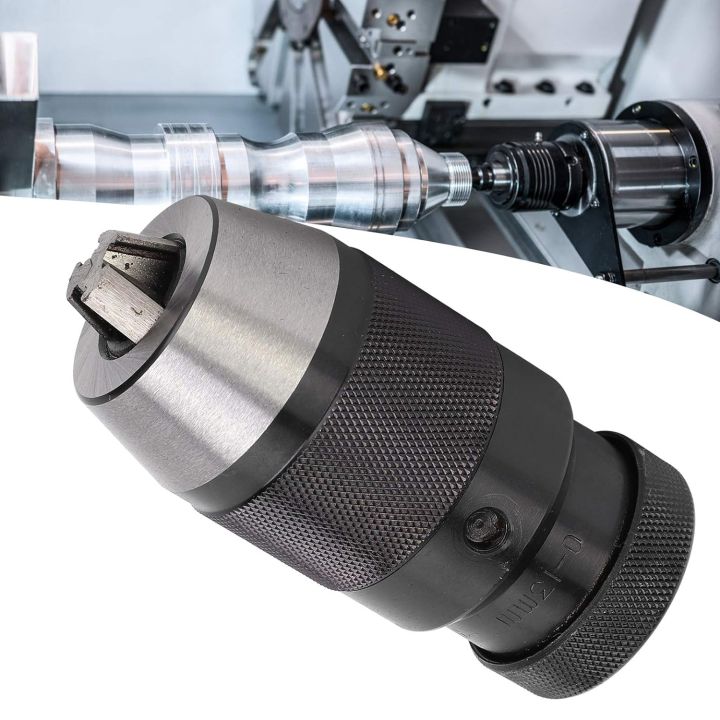 1-13mm Heavy Duty Keyless Drill Chuck JT-6 with Titanium Jaws Hss Self ...