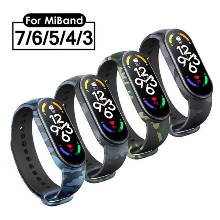 For Xiaomi Mi Band 7 Miband7 Strap Summer Sports Bracelet Silicone Belt ...