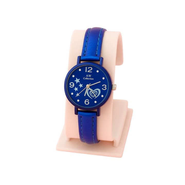 Luxury Women’s 4-Piece Jewelry & Watch Gift Set – Blue Dial Watch ...