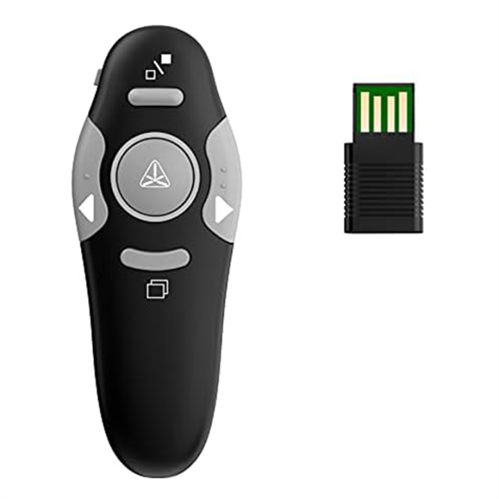 Presentation Clicker Wireless Presenter Remote Clicker for PowerPoint ...