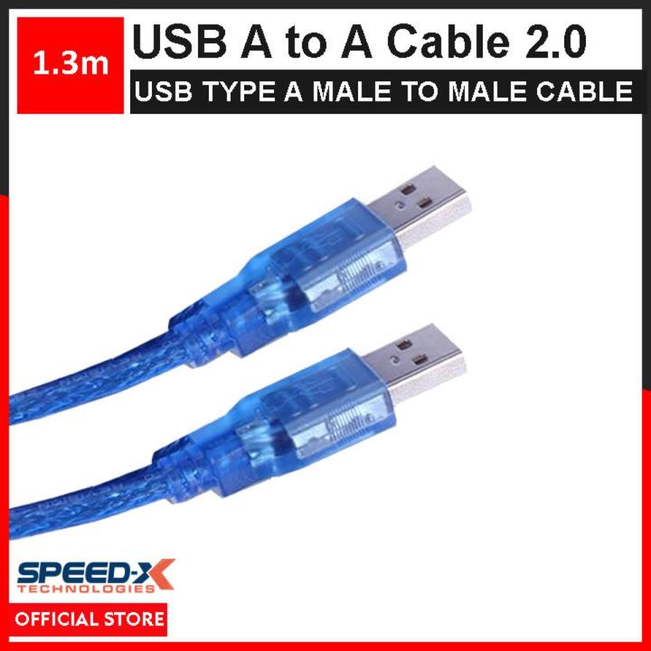 USB A to A Cable (USB A to USB A) Male to Male 1.3m | Daraz.pk