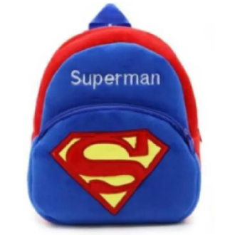 Superman character backpack plush school bag for kids 9 inches | Daraz.pk