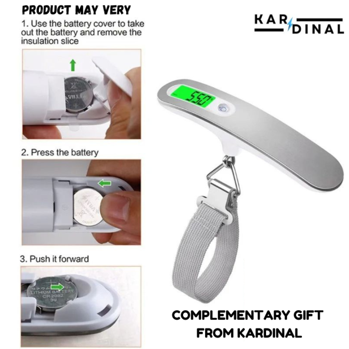 Digital Luggage Weight Scale LCD Display & LED Light Travel Bag ...