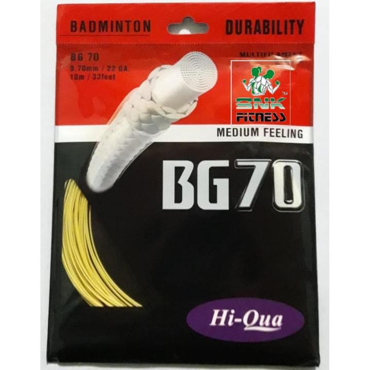 Badminton String BG 70 Badminton String - 10 m (Multicolor) | Daraz.pk