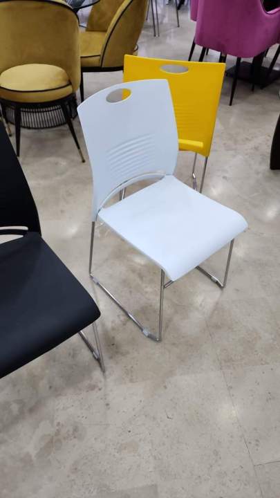Imported Solid Pipe Chair Stackable Plastic Training Chair, Dining ...