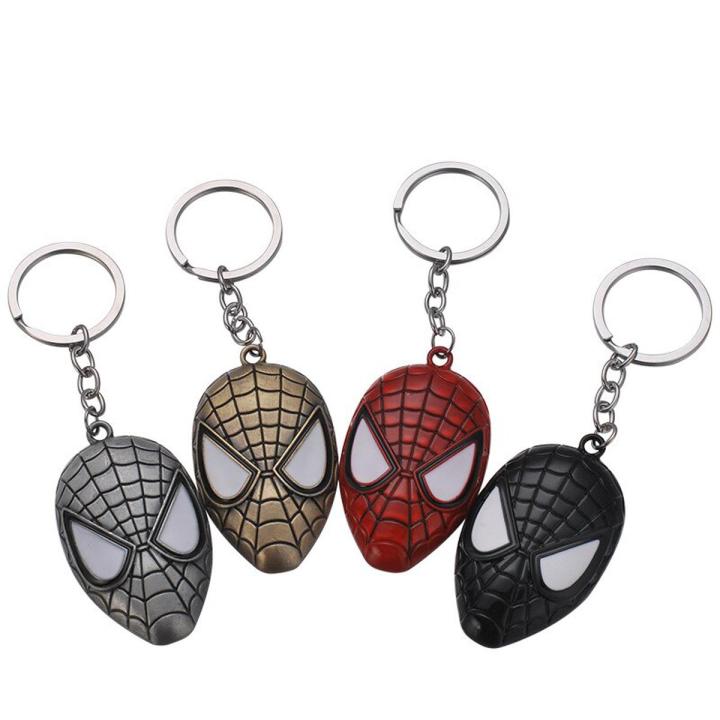 Metal Avengers Spider Man Mask Keychain - 1 Piece | Daraz.pk