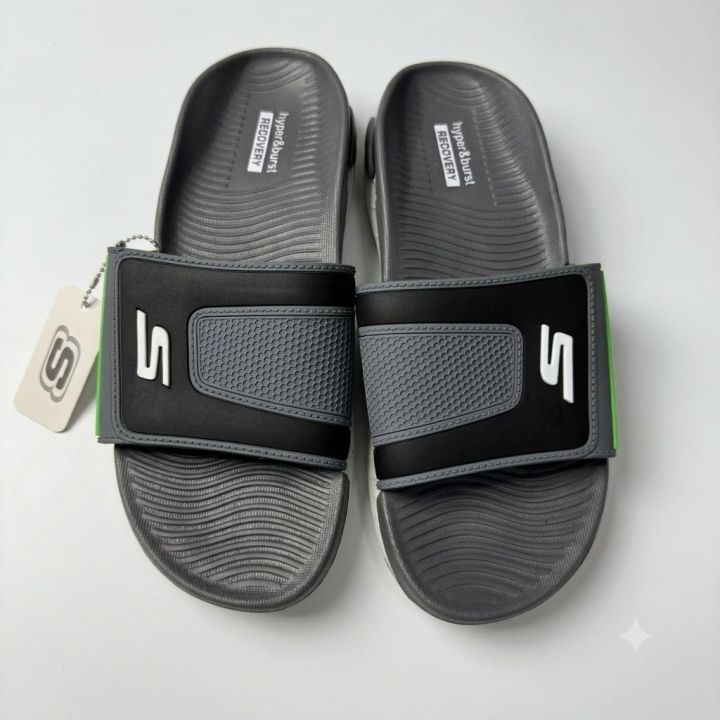 Skechers Hyper Burst Recovery OG Slides for Men – Premium Cushioned ...