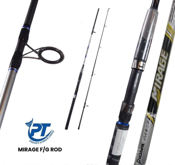 Pioneer Mirage Spinning fishing rod for saltwater & freshwater fishing ...