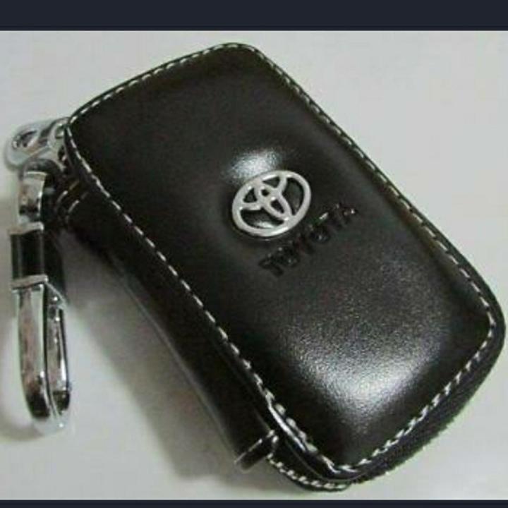 Logo Car Zipper Pouch Key Chain -Black | Daraz.pk