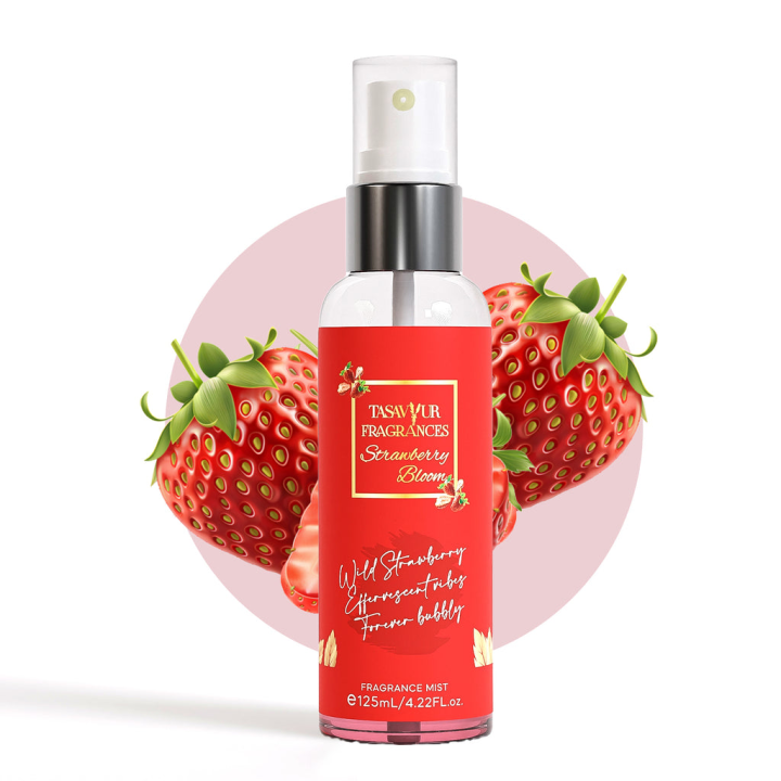 Strawberry Bloom Body Mist - Mist - A Combination Of Floral Elegance ...