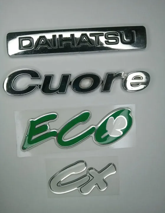 Daihatsu Cuore EX eco Monograme - 4 Pc Set for Cuore Car | Daraz.pk