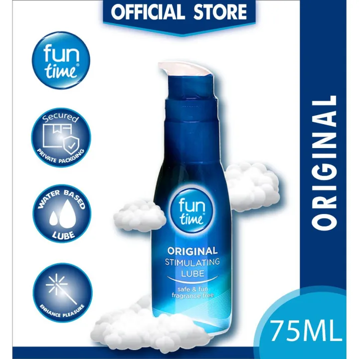 Playtime Funtime Original Stimulating Lube Water Based Lubricant - 75ml | Daraz.pk