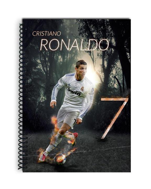 Notebook - A4 Size - Ronaldo 6 | Daraz.pk