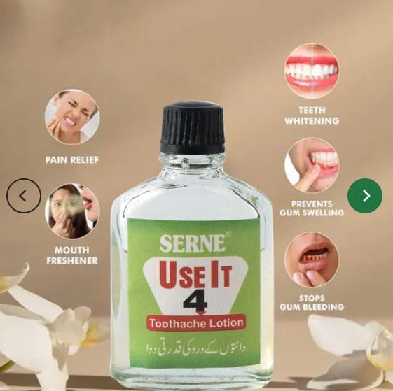 Use SERNE for Quick Toothache Relief (8ml) | Daraz.pk