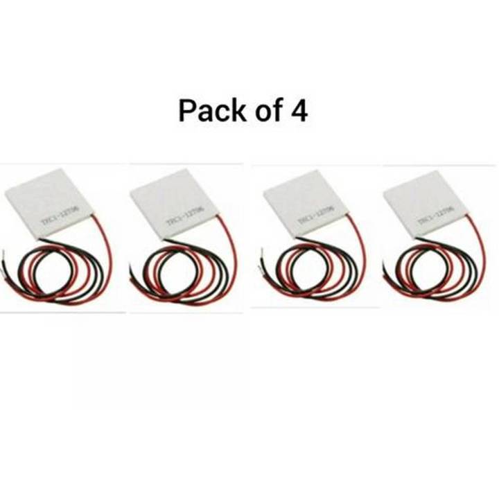 Pack Of 4 - TEC1-12706 Thermoelectric Cooler Cooling Peltier Plate ...