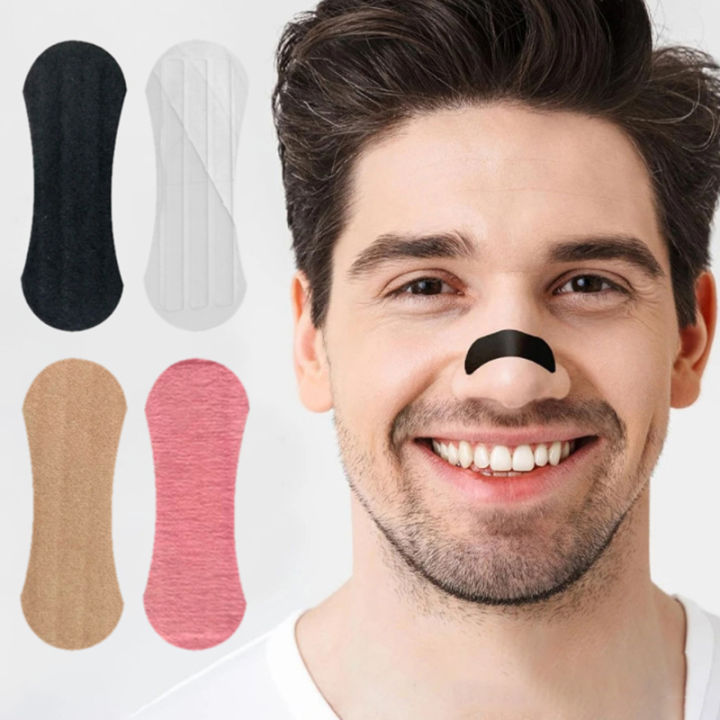 5Pcs Four Color Nasal Strips Anti-Snoring Sticker Better Nose Breath ...
