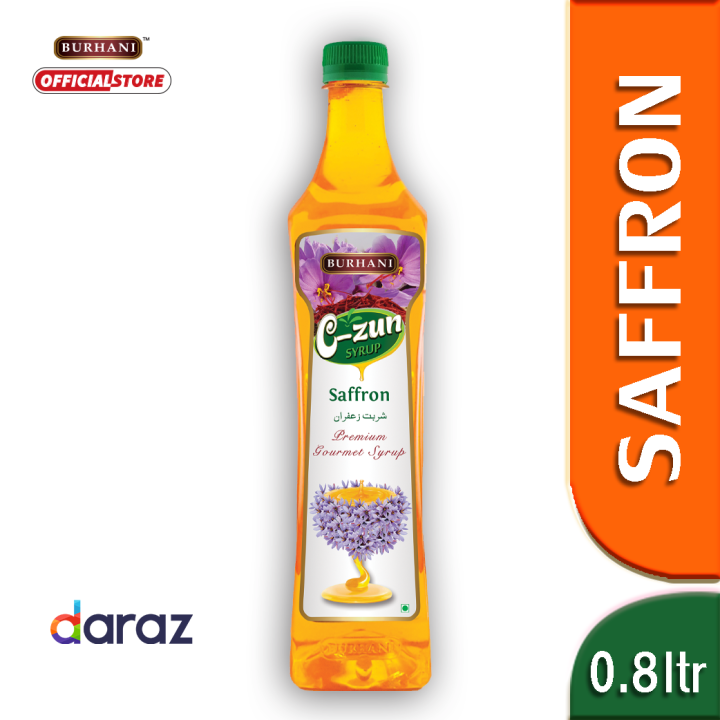 Burhani C-zun ProMix Saffron - Syrup - Sharbat - 800ml | Daraz.pk