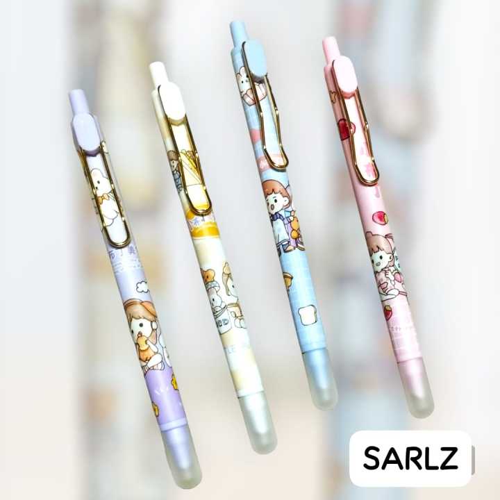 1 Pc Cute Push Button Fountain Pen Press Type Ink Pen Nib Converter ...