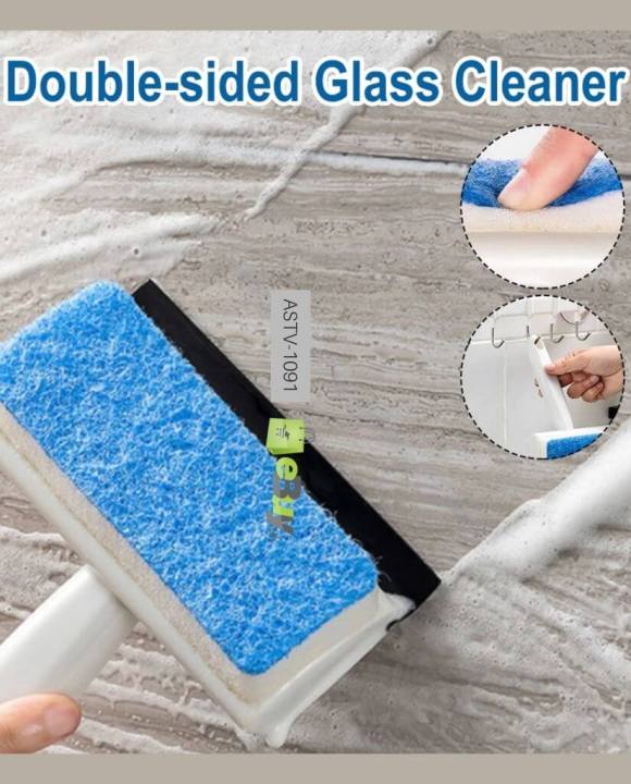 Double-Sided Wiper With Sponge Viper Cleaning Tools Easy To Clean Glass ...