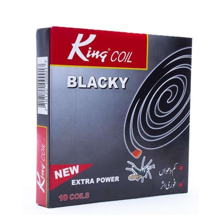 King Coil Black(Pack Of 10) | Daraz.pk