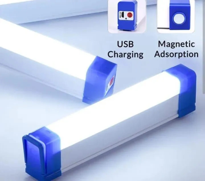 T5 USB Rechargeable Led Light Tube Magnetic Night Market Light Portable Emergency Camping ...