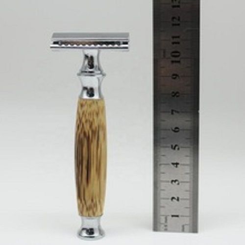 Safety Razor Classic Traditional wood Double Sided Blade Razors for Men ...