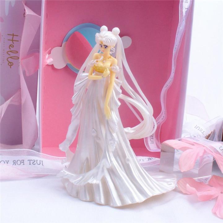 15cm Japan Anime Princess Queen Action Figure PVC Wedding Dress ...