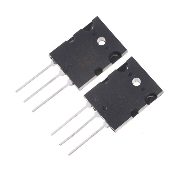 1pair 2SA1943 & 2SC5200 PNP Power Transistor Muqin | Daraz.pk