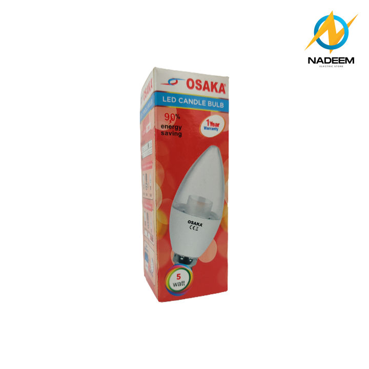 Osaka's 5W LED Candle Bulb Beauty and Efficiency Combined Energy Saving ...