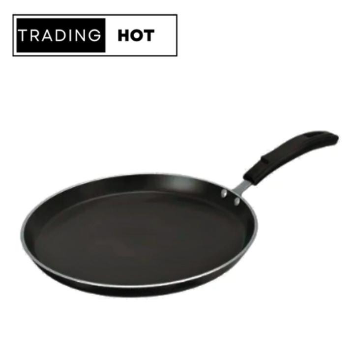 Hot Trading Tawa Elegant Hot Plate Non Stick Coating Crape Pan in Black ...