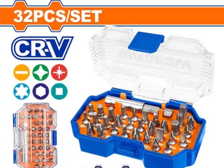 WADFOW 32pcs Screwdriver bits set | Daraz.pk