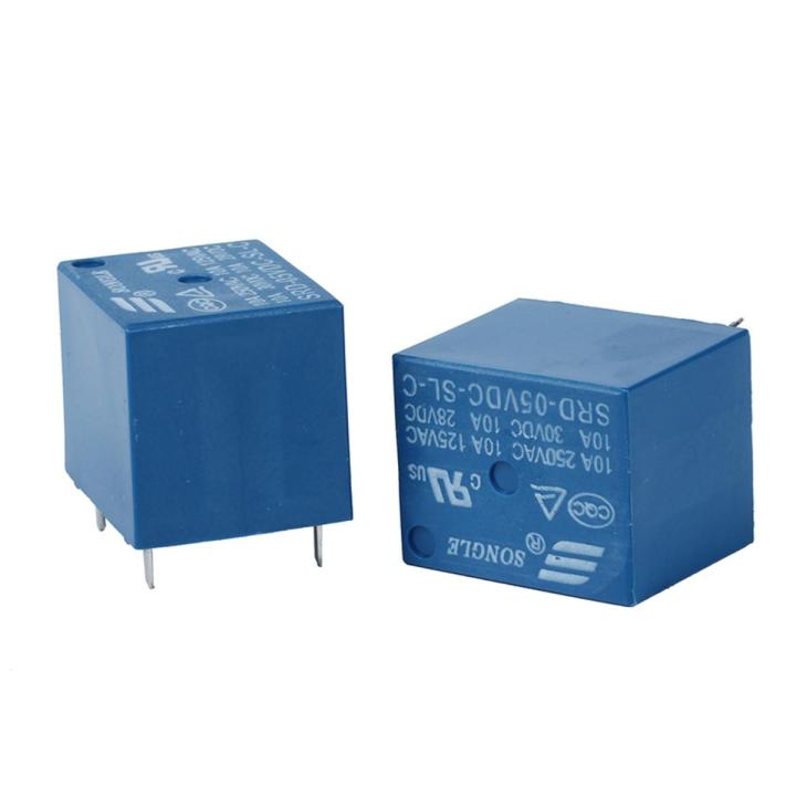 JAERBEE 10 Piece 5V DC Mini Relay Type Relay | Daraz.pk