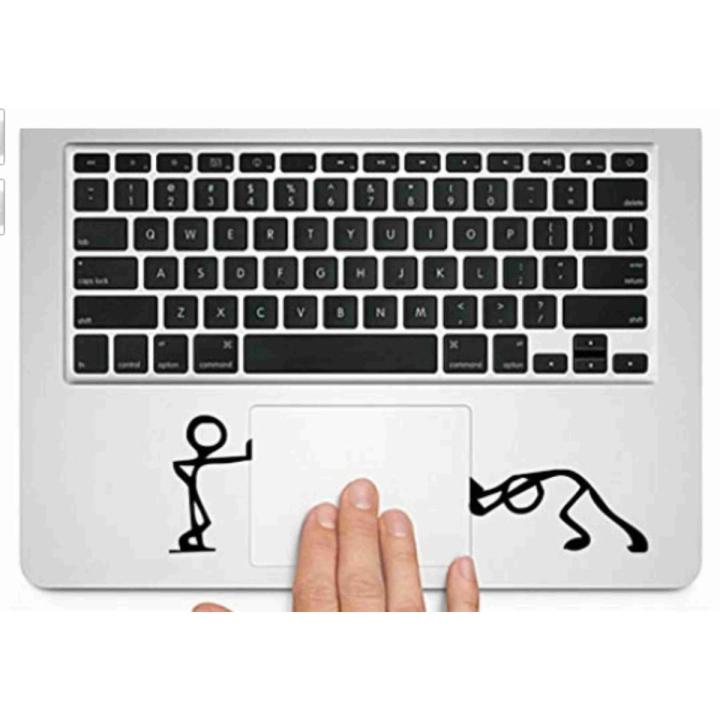 Push and Stand Matchman Decal Skin for Macbook Trackpad Vinyl Sticker ...
