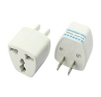 Universal Travel Adapter to China US 2 Pin Flat Plug - Brand Quality ...