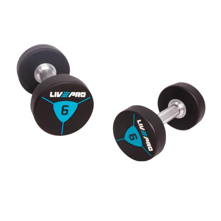 ADVANCED POLYURETHANE DUMBBELLS LP8000 LIVEPRO | Daraz.pk