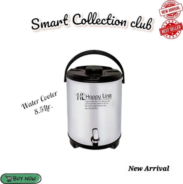 Happy Line Water Cooler – 8.5 Liter Stainless Steel – Small Water ...
