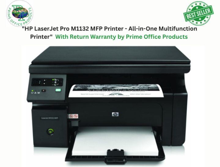 Product details of "HP LaserJet Pro M1132 MFP Printer - All-in-One ...