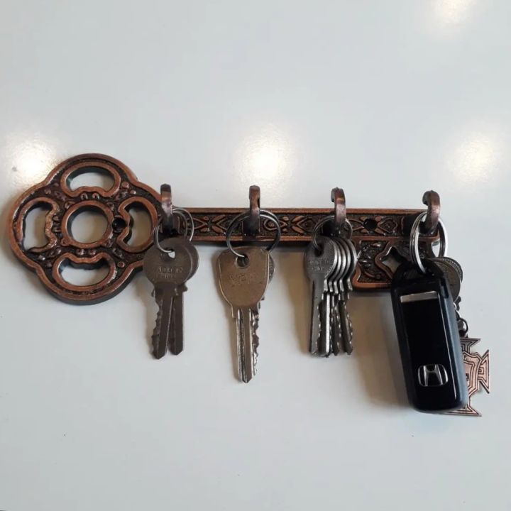 Antique style Key Shape Key Hanger Wall Mounted Holder | Daraz.pk