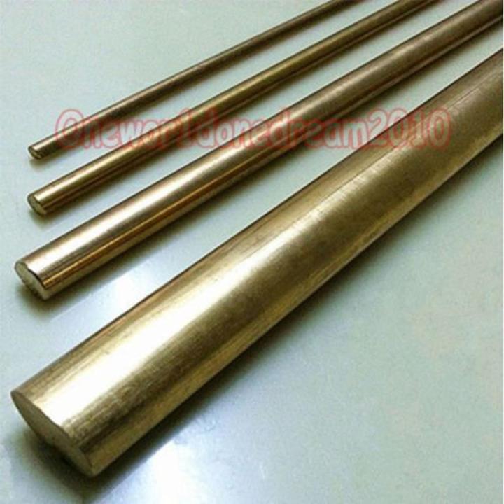 Brass Metal Rods Furniture Cylinders Diameter 6mm, Length 300mm 12 inch ...