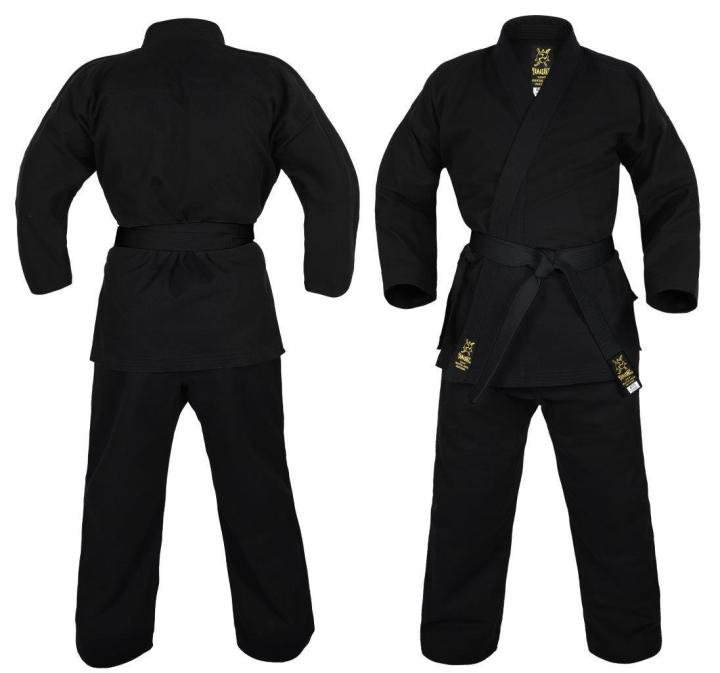 High Quakity Quality Karaty Uniform Taekwando Uniform in black Color ...